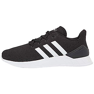 adidas Men's Questar Flow Nxt Running Shoe, Black/White/Black, 11