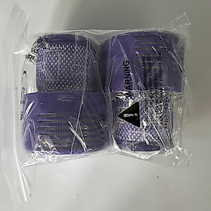 Dyson V10 Cyclone Series Replacement Filter - 2 Pack Washable Hepa Filter for V10 Absolute, Animal, Total Clean, Motorhead, SV12 (Part #969082-01)