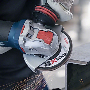 Bosch Professional 2608619203 Angled Flap Disc Best for Metal X-Lock, X571, Diameter 125 mm, Grain K80