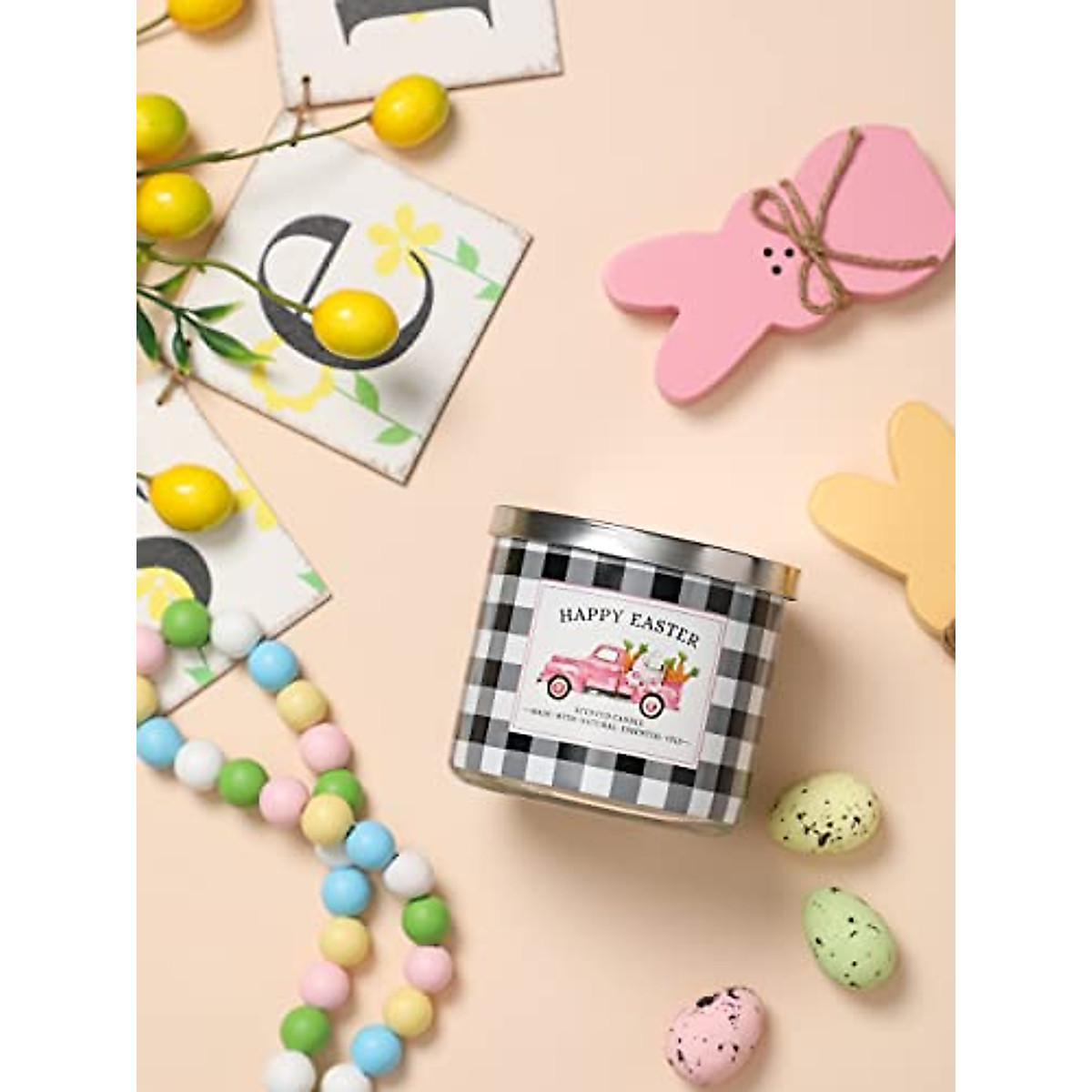 Easter Lilac Scented Candle 3 Wick Large Jar, 14 oz