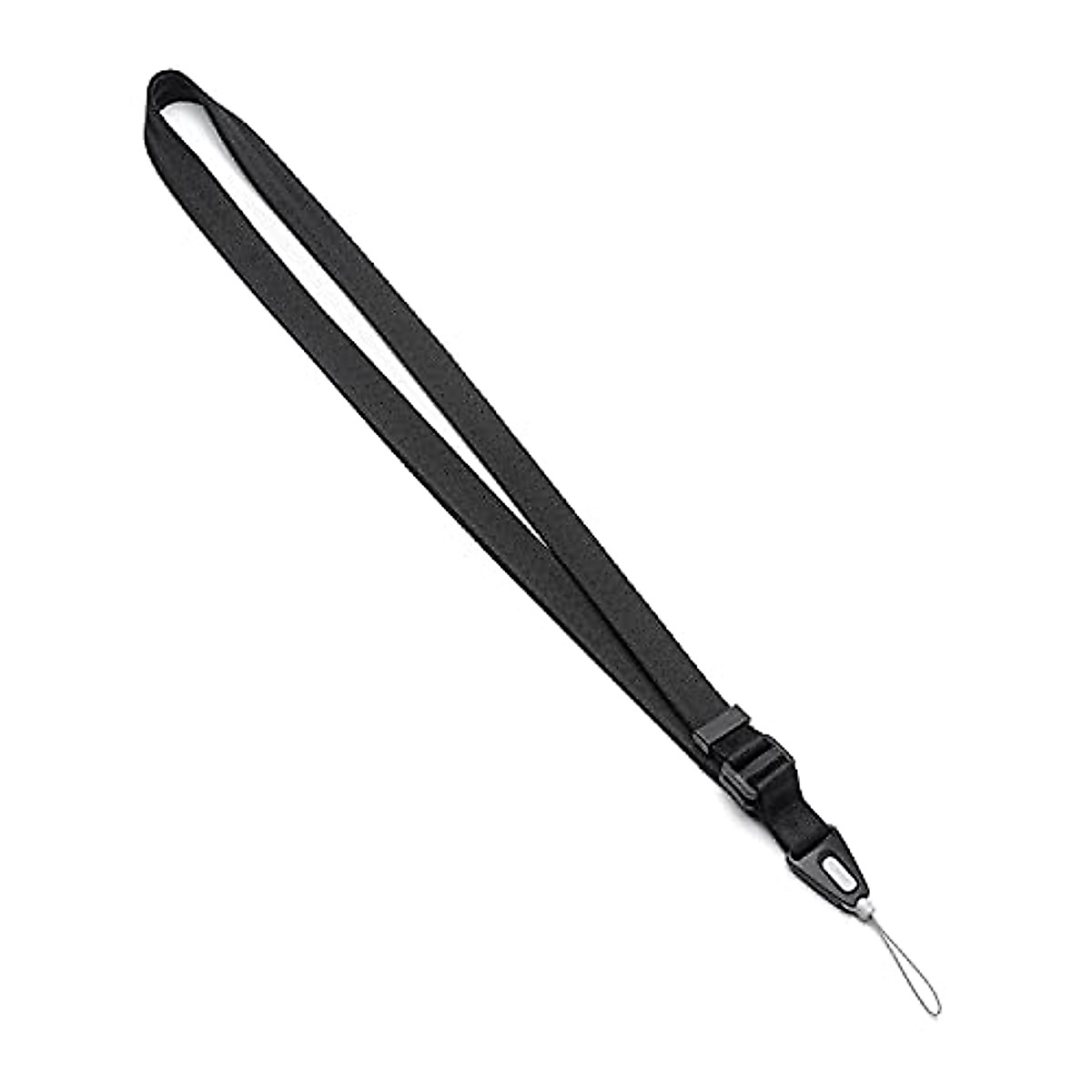 Ringke Lanyard Design Strap Shoulder Neck Hand Wrist Designed for Cell Phone Cases, Keys, Cameras & ID QuikCatch Lanyard Adjustable String - Black