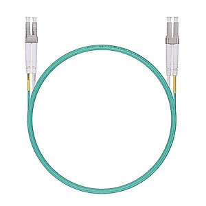 2 Pack 10G SFP+ SR Transceivers with 1m OM3 LC to LC Fiber Patch Cable, SFP+ to LC Multimode Module Compatible for Cisco SFP-10G-SR