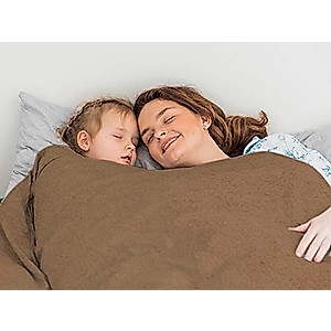 JMR Fleece Throw Blankets for Bed, Couch, or Sofa - Ultra-Soft and Warm Microfiber Plush Blanket for Home and Outdoor Use (Beige, 108X90)