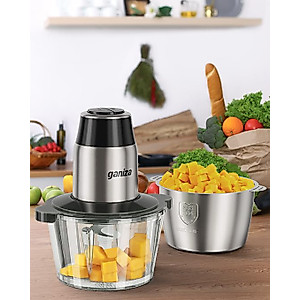 Plastic Cover Compatible with Ganiza GC10 Food Processor, Suitable for GC10 8 Cup Glass Bowl & 8 Cup Stainless Steel Bowl,1PCS