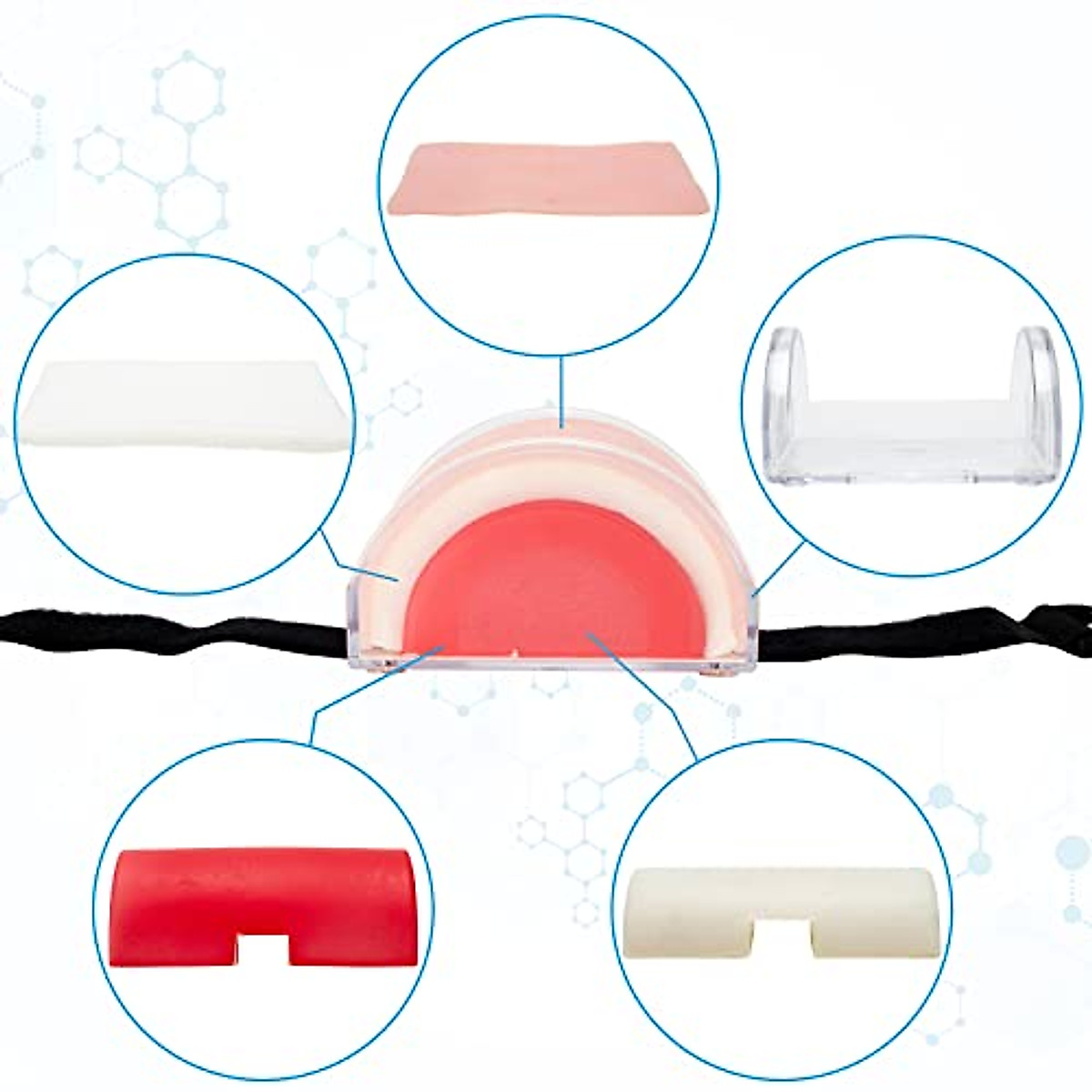 SKUMOD IM, ID, SQ Injection Practice Pad Model, Wearable Training Model, Simulates Human Skin, for Nurses, Medical Students, Medical Education Tools