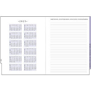 2024 Hydrangeas Family Weekly Planner (18 months, July 2023 to Dec 2024)