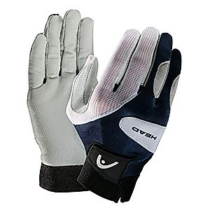 HEAD Leather Racquetball Glove - Renegade Extra Grip Breathable Mesh Glove - Medium, Left Hand