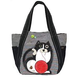 Chala Fat Cat Carryall Zip Tote