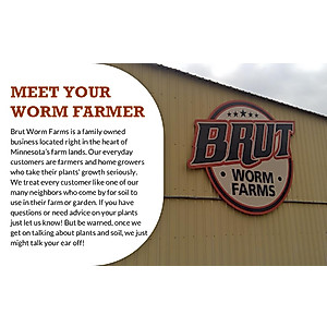 Brut Organic Cow Compost - 5 Quart - Nutrient-Rich Fertilizer for Thriving Gardens - Safe, Pure, and Effective