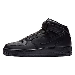 Nike Air Force 1 Mid '07 Men's Shoes Size- 13 Black/Black