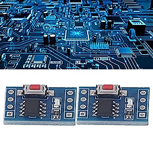 Microcontroller Board, Wide Application MCU Development Module STC15W204S 4 Sets PCB Stable Output Good Control for Experiment