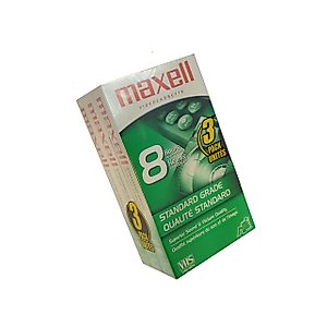 Maxell 213030 VHS T160 Standard Grade - 3 Pack