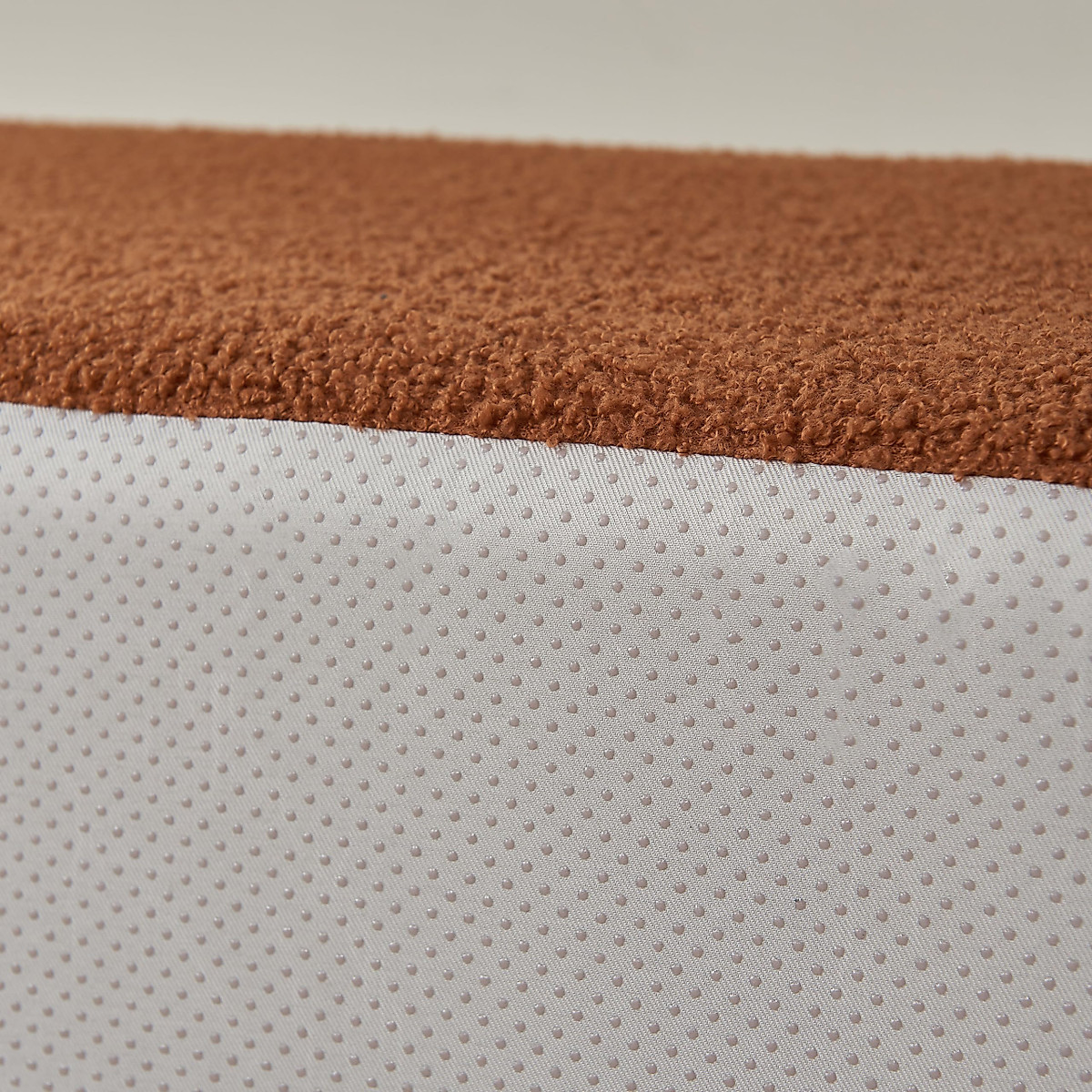 Pamag pieeoo Modular Sectional Sofa Couch for Living Room, Lambswool Fabric Modern L-Shape Sectional Sofa with Right Chaise Lounge, Living Room Upholstered 5-Seater Corner Sofa Couch (Orange)