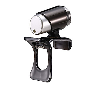 ADBEN 480P Webcam Live Streaming Webcam 360 Degree Rotatable USB Web Camera for PC Laptop Clip-On Webcam for Video Conference Meeting Gaming Desktop Office