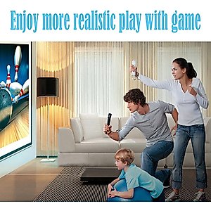 Wii Remote Controller, 2 Packs Upgrade Wii Wireless Controller Compatible with Wii Wii U Console(Pink and Blue)