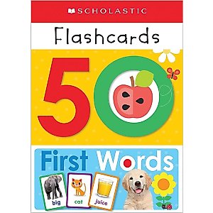 50 First Words Flashcards: Scholastic Early Learners (Flashcards)
