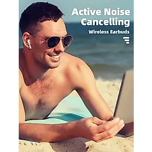 Fusion Beats Bluetooth Wireless Earbuds/Best, USB-C/Noise Cancelling Wireless Sports Earphones/Sweatproof Earbuds for Gym Running/Up to 30 Hours Playtime/Built-in Mic Headsets/for iPhone/Android