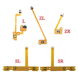Onyehn 5in1 ZL ZR L SL SR Button Key Ribbon Flex Cable Replacement Part for Nintendo Switch NS Joy Con Controller