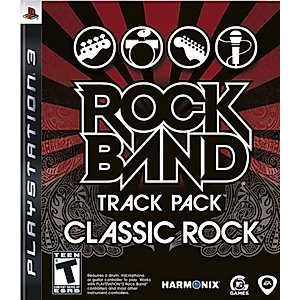 Rock Band Track Pack: Classic Rock - Playstation 3