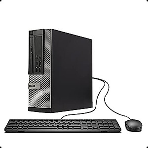 DELL Optiplex 790 SFF Small Form Factor Business Desktop Computer PC (Intel Dual Core i3 CPU 3.3GHz, 4GB DDR3 Memory, 500GB HDD, DVDRW, Windows 10 Professional) (Renewed)']