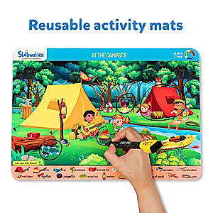 Skillmatics Preschool Learning Activity - Search and Find Educational Game, Perfect for Kids, Toddlers Who Love Toys, Art and Craft Activities, Gifts for Girls and Boys Ages 3, 4, 5, 6