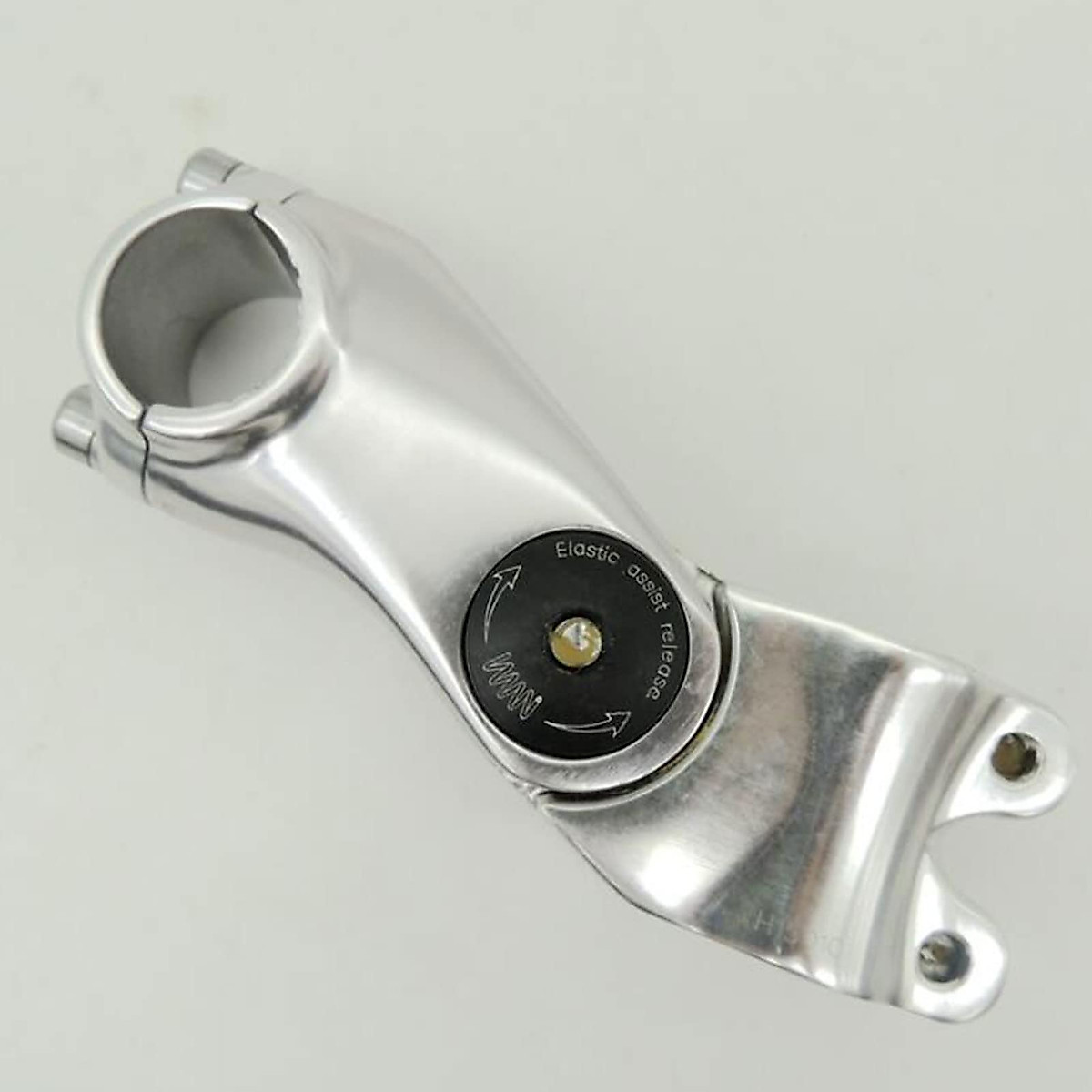 ZECHAO Mountain Bike Road Bike Stem 25.4mm,Height Adjustable Stem Aluminum Alloy 25.4 * 95/25.4 * 110mm Bike Stem Bike Stem (Color : Silver, Size : 25.4x110mm)