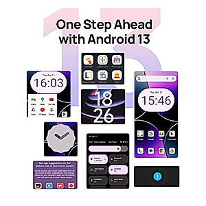 Ulefone Note 16 Pro | 2023 | Unlocked Cell Phone, Android 13, Octa-core 16GB + 256GB, 6.52" Screen Phones Unlocked, 50MP Dual Camera Mobile Phone, 4400 mAh, Dual 4G, Fingerprint Unlock, OTG, Black