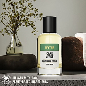 Wythe Inspired by Creed Green Irish Tweed for Men 1.7oz - Long-Lasting All Day Cologne - Made in USA with Clean Ingredients Cedar, Cypress & Juniper - Green, Sporty and Vibrant Fragrance