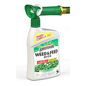 Spectracide Weed And Feed 20-0-0 32 Ounces, With QuickFlip Hose-End Sprayer (6 pack)