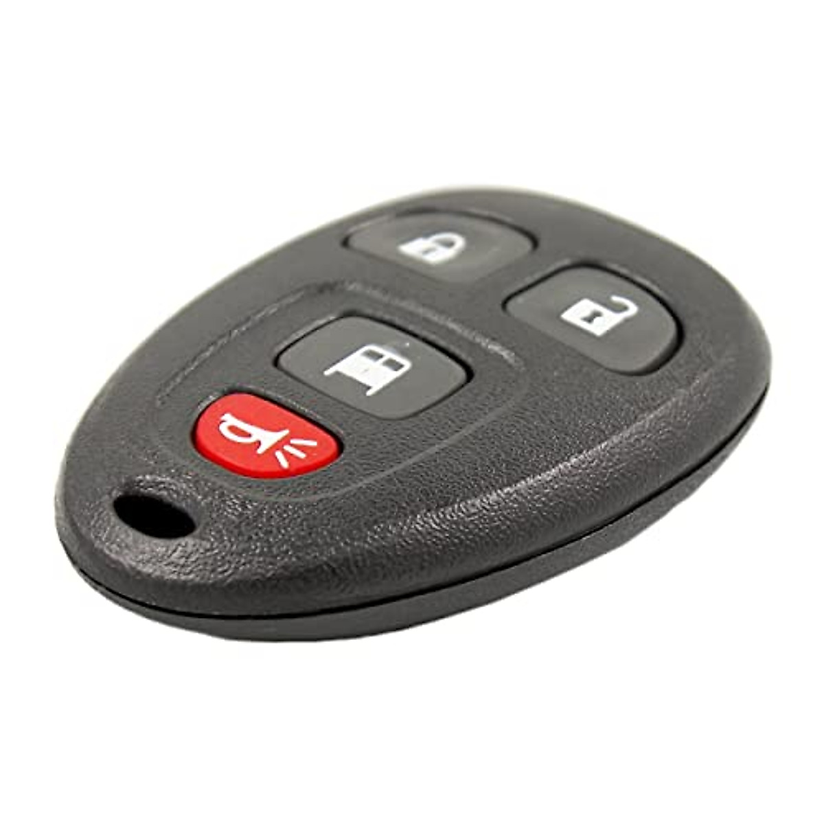 Keyless2Go Replacement for 4 Button Replacement Remote for GM OUC60270 15883405