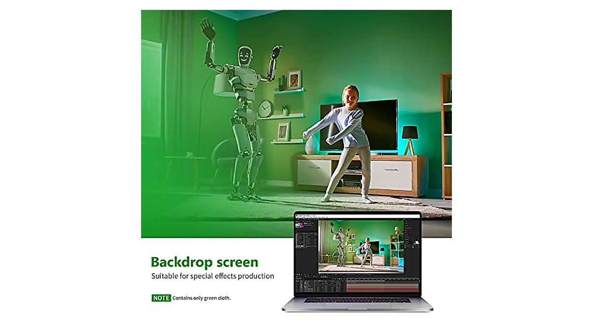 Neewer Green Chromakey Backdrop for Video & Photography