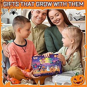 Halloween Party Favors for Kids Bulk: 24 Pack Rainbow Scratch Art Notebook Bulk Scratch Art Party Favors Girls Boys Birthday Party Favors Classroom Prizes Gifts