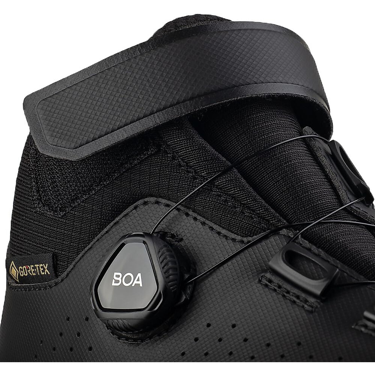 Fizik Unisex GTX Gore-Tex Cycling Shoe, Black, 8-8.5 US Men