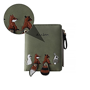 Kawaii Wallet Cute Wallets Animal Purses Wallet Purse Coin Pouches Wallet Aesthetic Foldable Purse