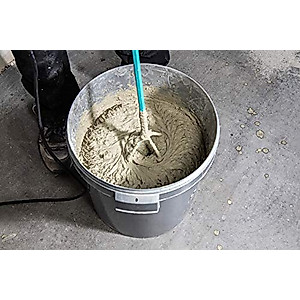 COLLOMIX Joint Compound Mixing Paddle - KR Series 4.7" Mixer Drill Bit also for Leveling Compound, Sealant, Epoxy & Tile Cement & HEXAFIX connection - KR120HF