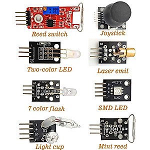 DEYUE 38 in 1 Sensor Module kit for Arduino Rapsberry Pi Project