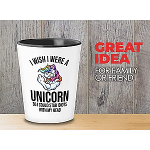 Flairy Land Coffee Lover Shot Glass 1.5oz - Tip Of the day - Coffee Enthusiast Caffeine Addict Brew Espresso Barista Overtime Worker Kidding Joke Engineer