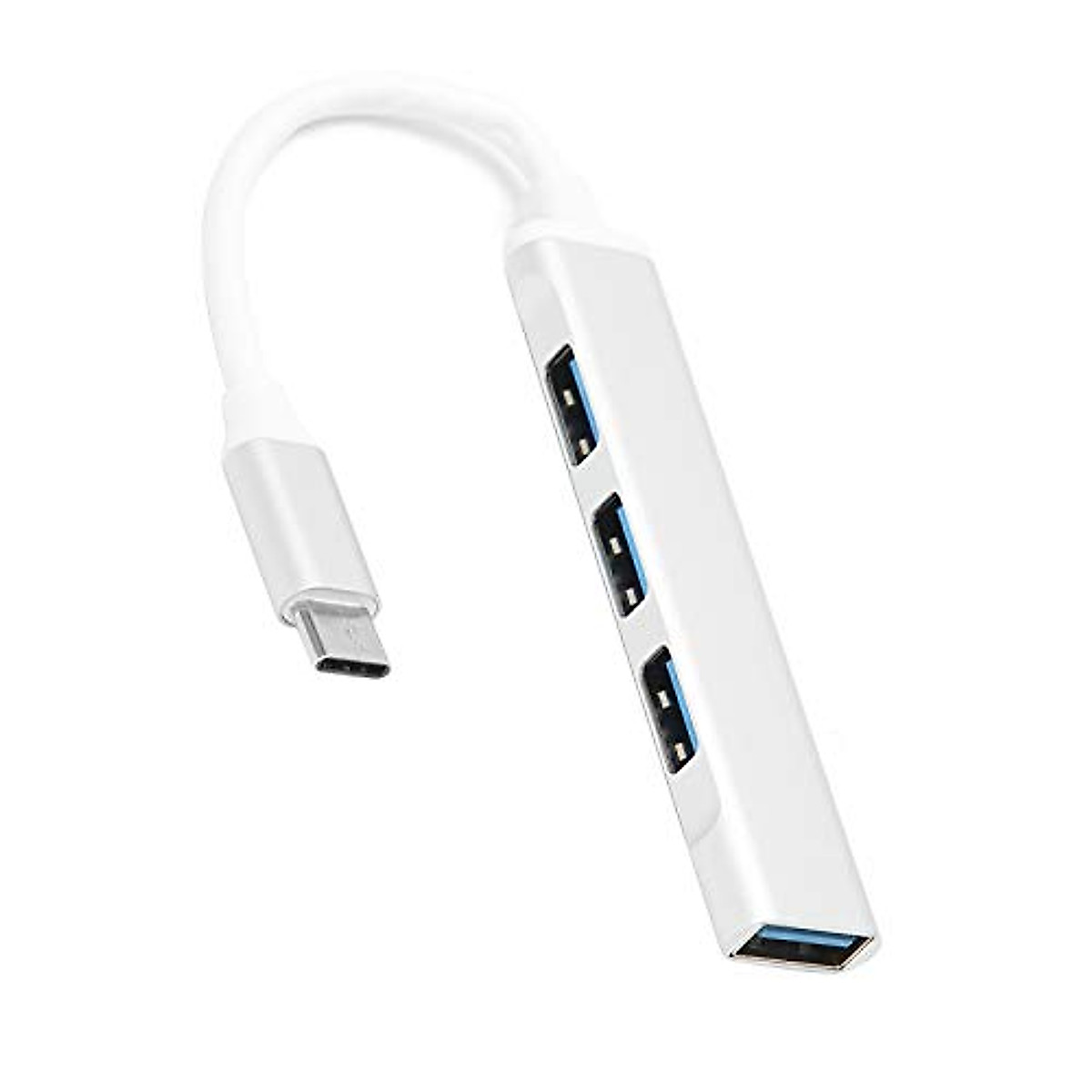 USB C Hub, 4 in 1C to USB OTG Hub Adapter, Portable Docking Station with USB 3.0 & USB 2.0, Multiport Splitter Compatible with Windows XP/Vista/7/8/10/OS/X