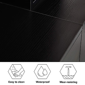 BarberPub Wall Mount Salon Station Hair Styling with Mirror Beauty Salon Spa Equipment Set 3026 (Right Shelf)…