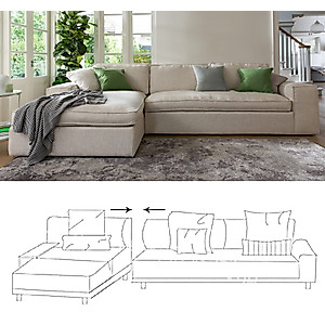 Waziaqoc 4 Pcs Sectional Couch Connector, Heavy Duty Couch Snap Alligator Sofa Connector Sofa Interlocking Connector Furniture Joint Snap with Mounting Screws