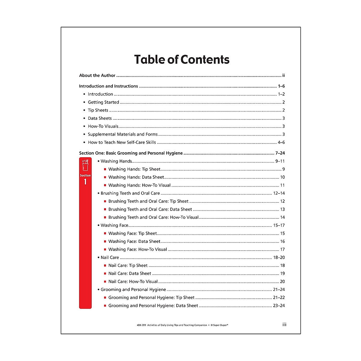 Super Duper Publications | Webber Activities of Daily Living - Tips and Teaching Companion | Self-Care Activities and Routines | Occupational Therapy Educational Resource for Children and Adults