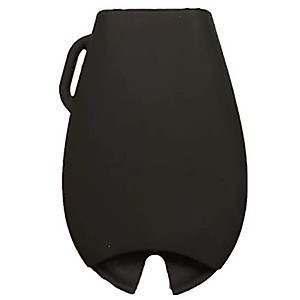 RUNZUIE Silicone Keyless Entry Remote Key Fob Cover Case Protector Fit for Jeep Grand Cherokee Commander Dodge Challenger Charger Durango Grand Caravan Journey Magnum 5 Buttons