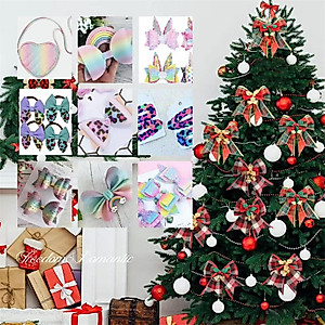 Shalun 50pcs/Pack A4 Random Printed Fine Glitter Faux Leather Sheets for Sewing Cricut Starter 8x12inch