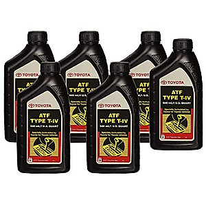 Toyota 00279-000T4 Automatic Transmission Fluid, 192 Ounces, 6 Pack