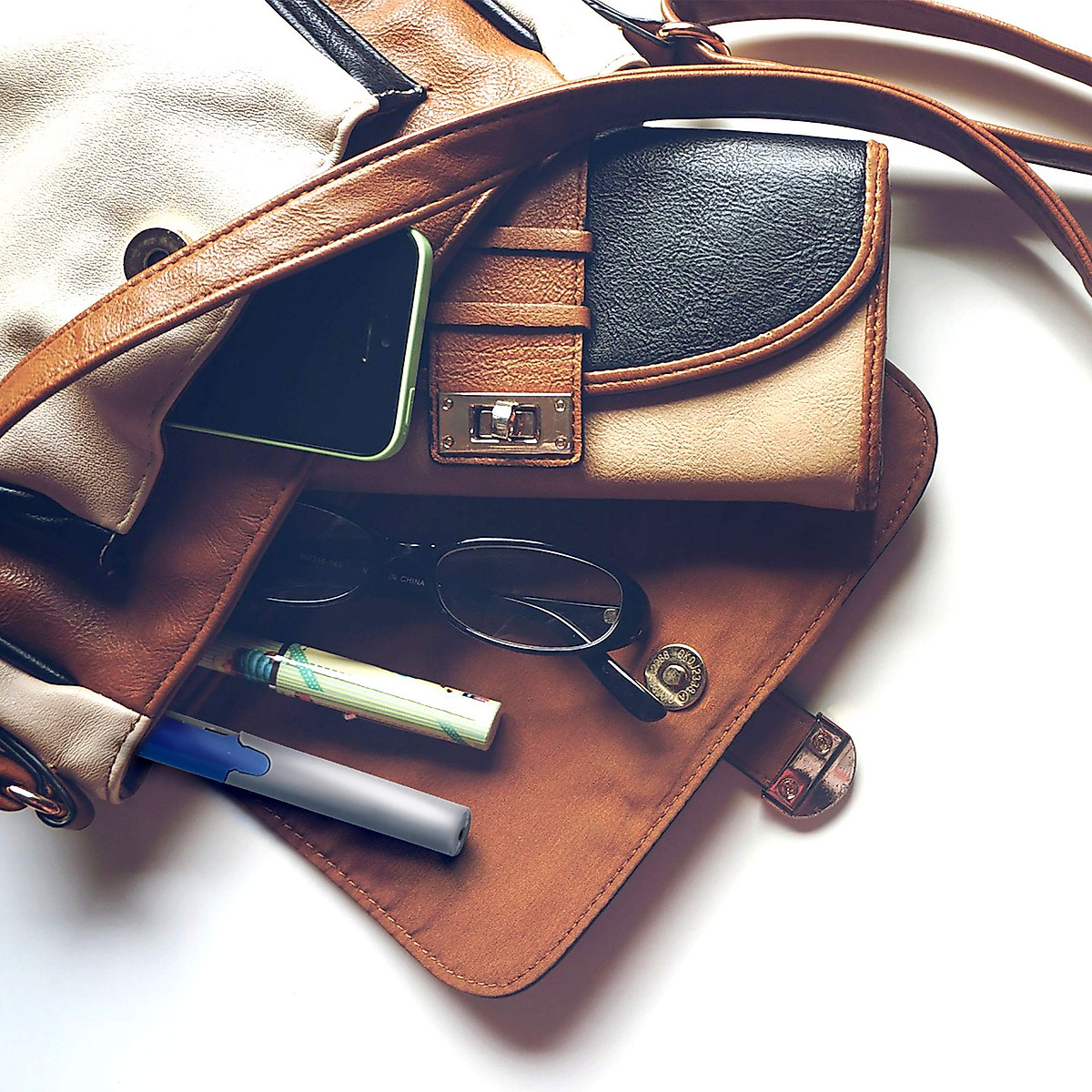 BambooMN Penblade Pen-Style Portable Travel Scissors - Charcoal - 2 Pairs