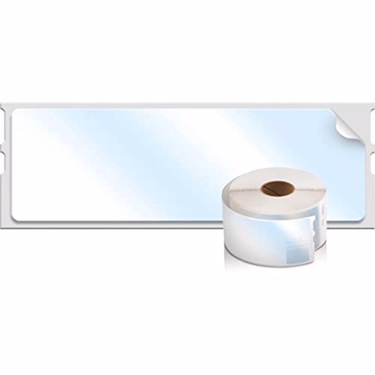 Dymo, DYM30254, Clear Address Labels, 130 / Roll, Clear