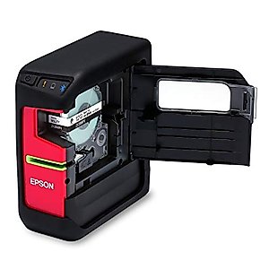 LABELWORKS Epson LW-PX400 Industrial Label Maker Kit - Complete Kit with Accessories, Shrink Tube and Self-Laminating Wrap Compatible, Portable Wireless Label Printer
