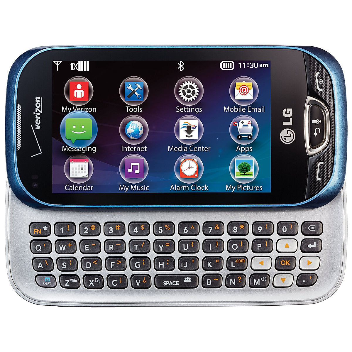 LG Extravert 2, Blue (Verizon Wireless)