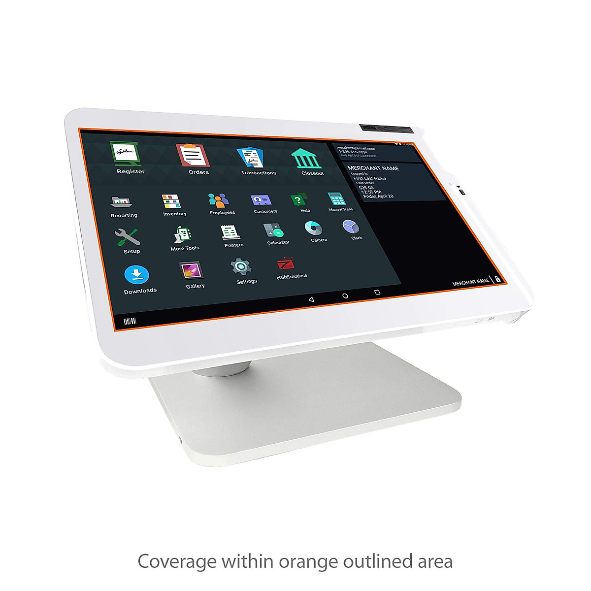 BoxWave Screen Protector Compatible with Clover Station 2.0 (2018) (14 in) - ClearTouch Anti-Glare (2-Pack), Anti-Fingerprint Matte Film Skin for Clover Station 2.0 (2018) (14 in)