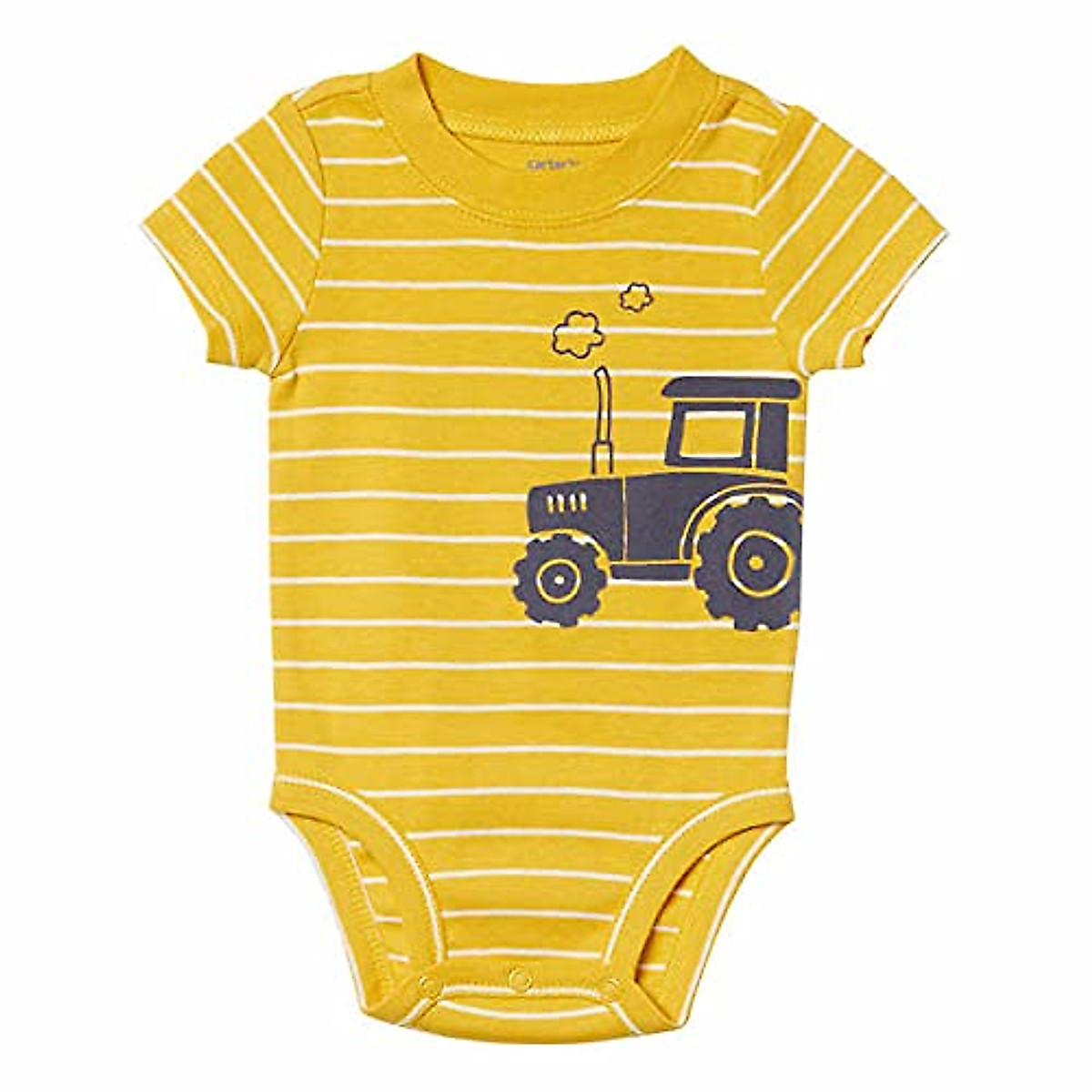 Carter's Boys 4-Piece Bodysuit & Pant Set, Tractor (12 Months)